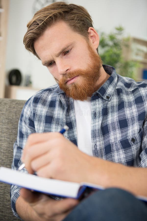 Man Taking Notes Calculator Notepad Table Stock Photos - Free & Royalty ...