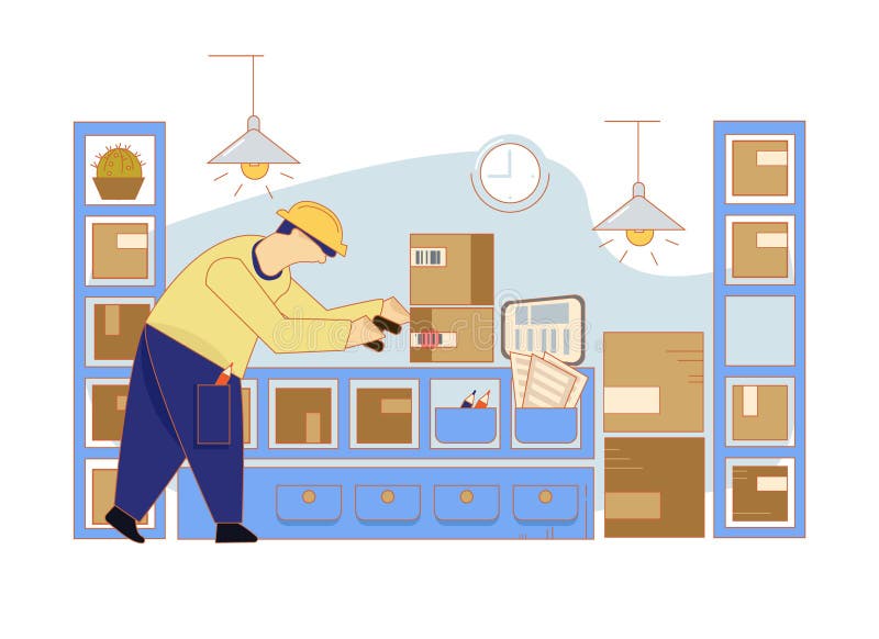 Taking Inventory Clipart