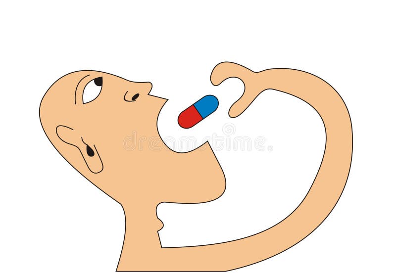 Man Taking Pill Stock Illustrations – 278 Man Taking Pill Stock ...