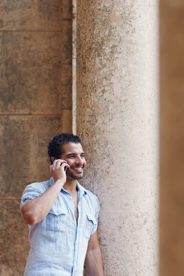 Man talking on cellphone stock photo. Image of conversation - 19796594 Man talking on cellphone stock photo. Image of conversation - 19796594