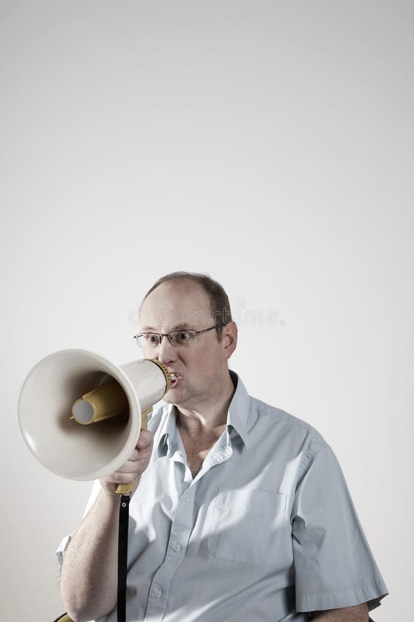 282 Black Man Talking Megaphone Stock Photos - Free & Royalty-Free ...