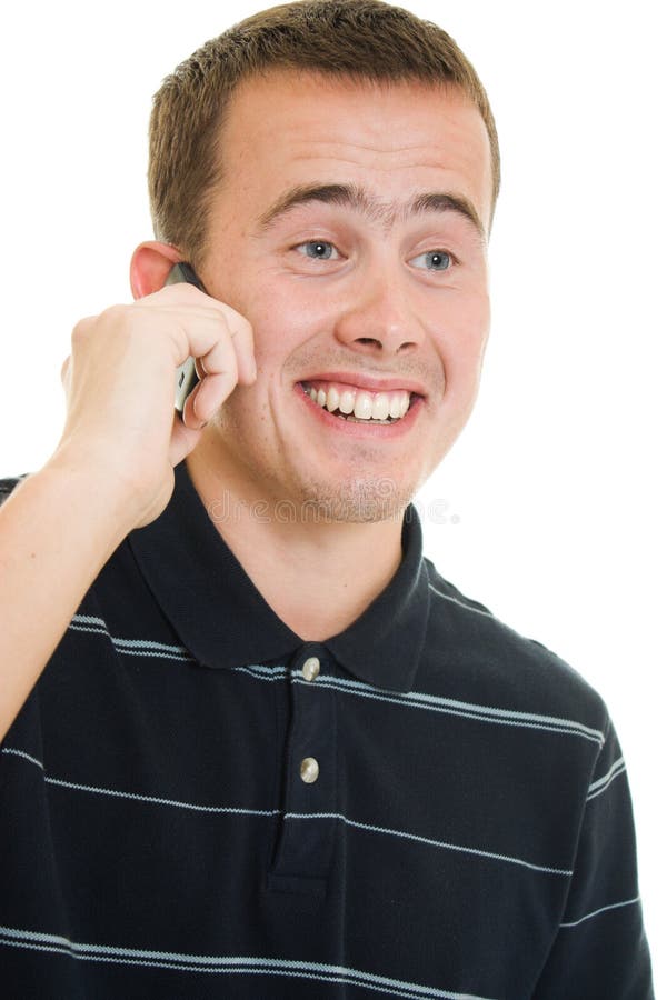 Man talking on the phone. stock image. Image of work - 22569283