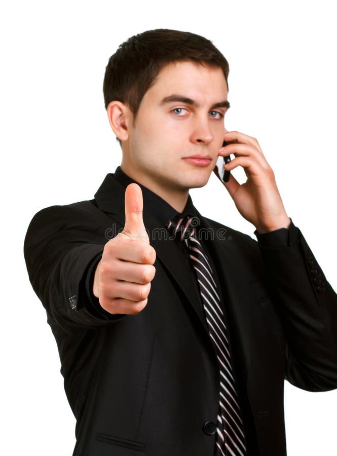 Man talking on phone stock image. Image of modern, person - 26685233