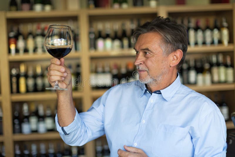 Man tasting wine stock photo. Image of occupation, nose - 79241048