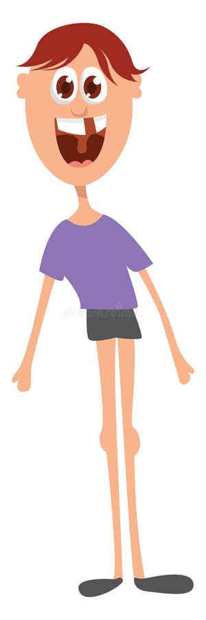 Man without Teeth , Illustration, Vector Stock Vector - Illustration of ...