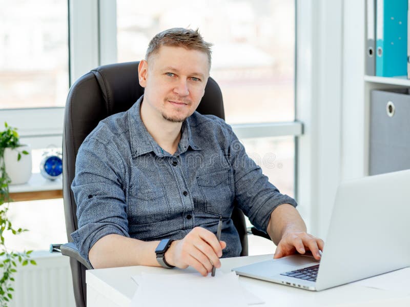 Man Teleworking during Quarantine Stock Image - Image of cold ...