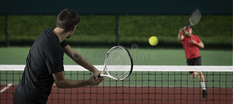 Man tennis player stock image. Image of caucasian, adults - 203265945