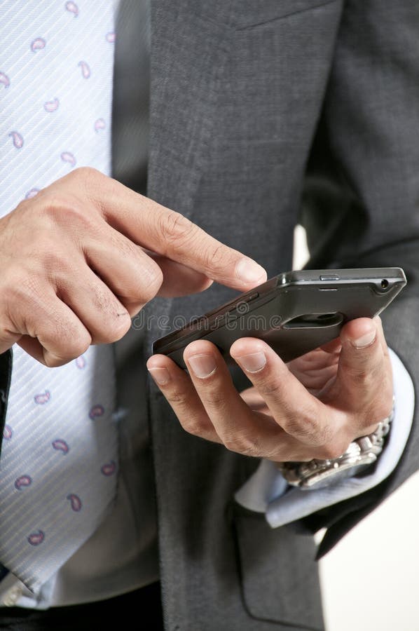 Man Texting stock photo. Image of telephone, people, lifestyle - 29472084