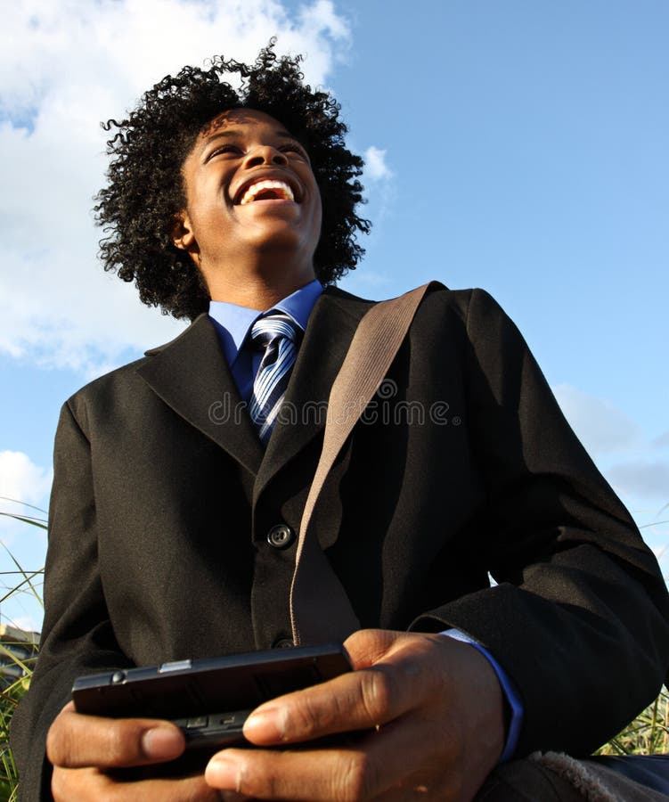 Man texting stock photo. Image of phone, device, adult - 7444820