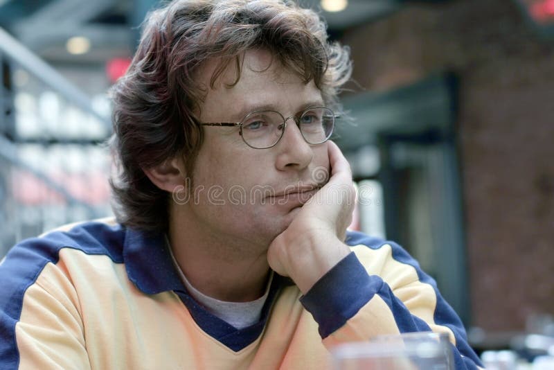 Man thinking stock photo. Image of think, intelligent, success - 126136