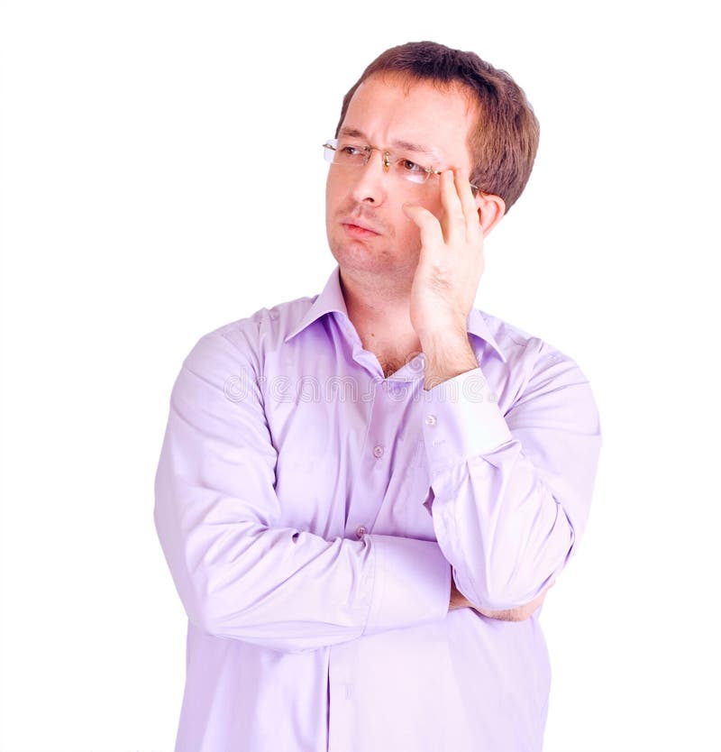 Angry stubborn man stock image. Image of fish, stern - 12043381