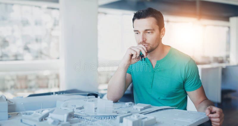 Man, Thinking and Architecture Model in Office for Design Development, Planning and Project ...