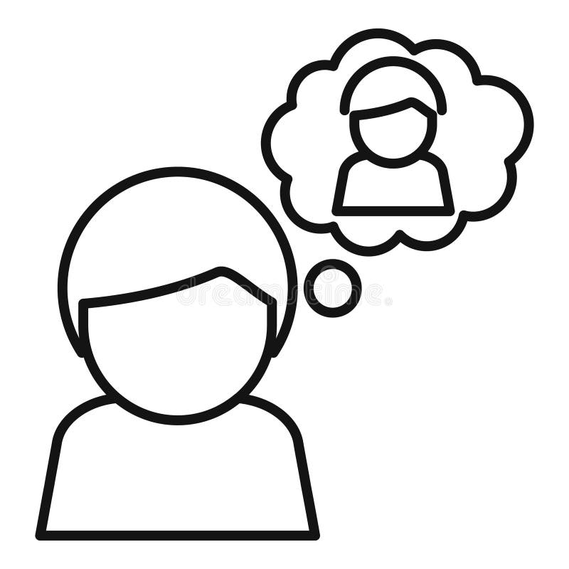 Man Thinking about Customer Service Operator Stock Vector ...