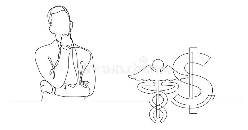 Continuous Line Drawing Mental Health Stock Illustrations – 234 ...