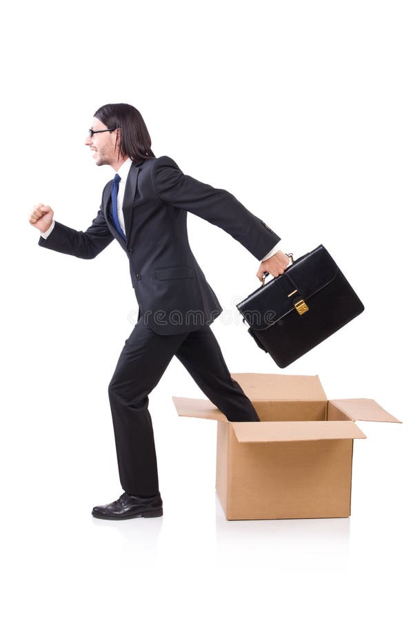 Man in thinking out stock photo. Image of outside, fragile - 36365416