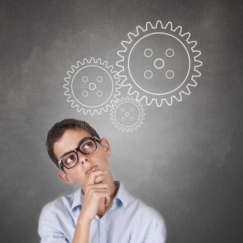 Man thinking stock image. Image of creative, businessman - 35955397