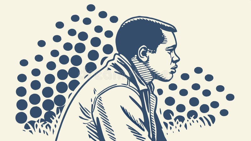 Man Thinking Silhouette Design Element for Business and Thought Themes ...