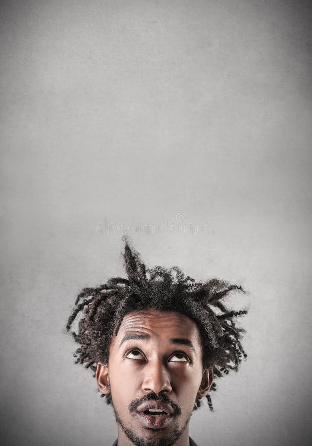 Thinking man stock image. Image of reasoning, copyspace - 30079733