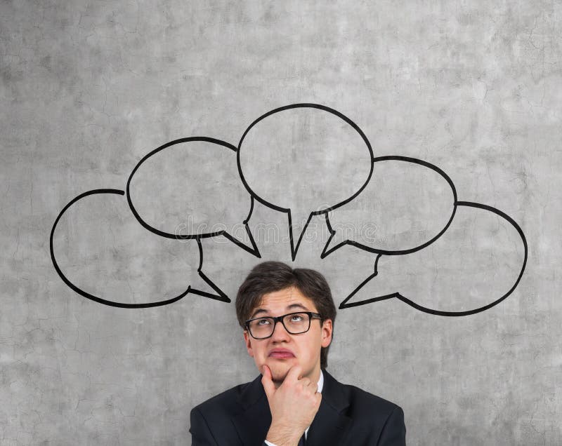 409 Thinking Bubble Man Suit Stock Photos - Free & Royalty-Free Stock ...