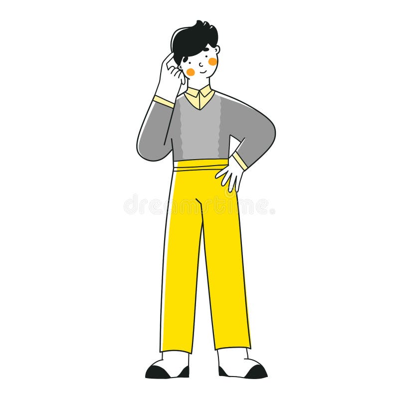 Man Thinks His Boy Stock Illustrations – 69 Man Thinks His Boy Stock ...