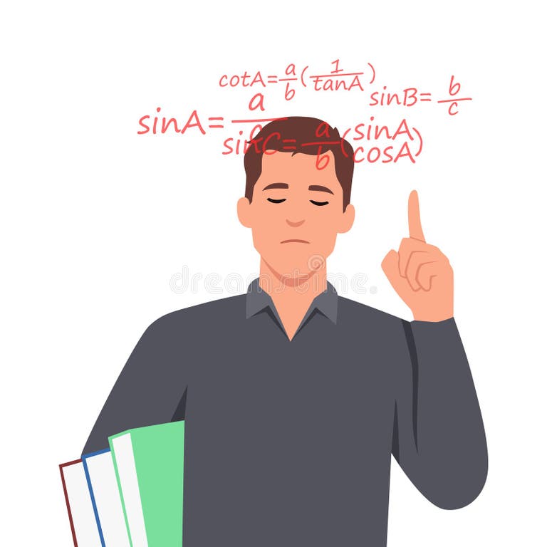 Math Man Stock Illustrations – 5,214 Math Man Stock Illustrations ...