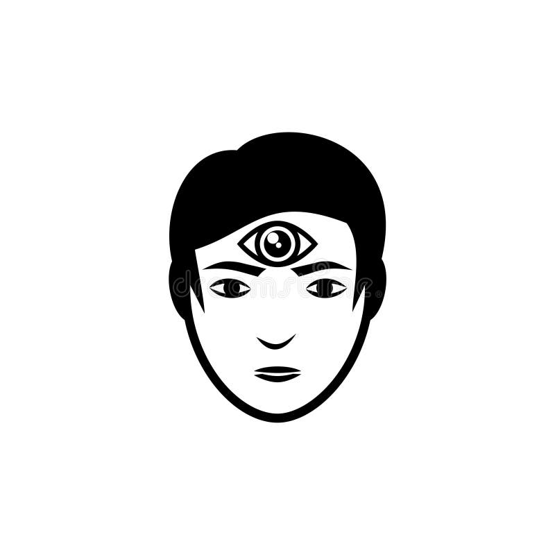 Third Eye Chakra White Background Stock Illustrations – 352 Third Eye ...