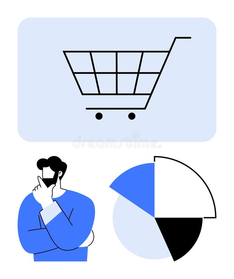 Flat Icon Shopping Chart Stock Illustrations – 8,447 Flat Icon Shopping ...