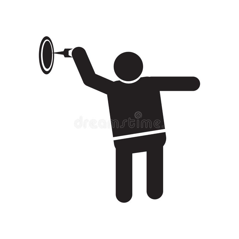 Man Throwing Darts Stock Illustrations – 86 Man Throwing Darts Stock ...