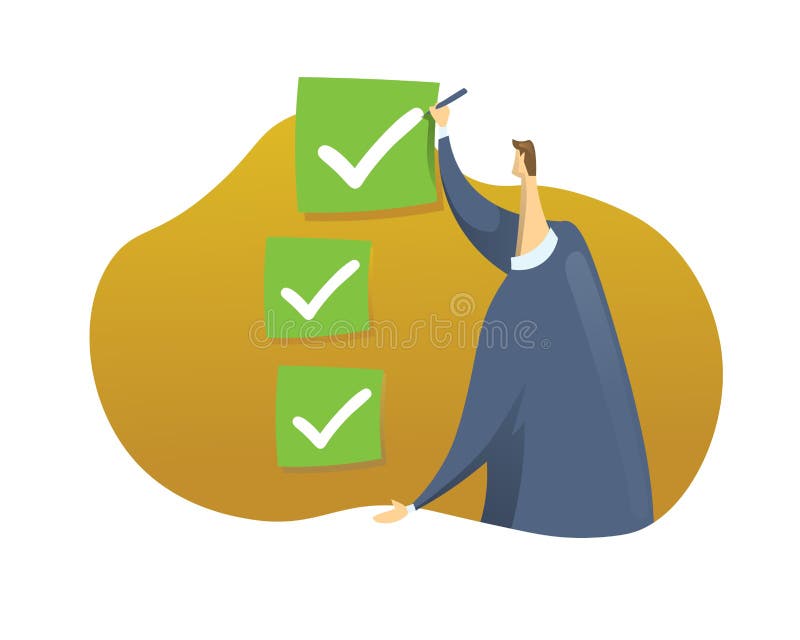 Boxes Ticking Stock Illustrations – 42 Boxes Ticking Stock ...