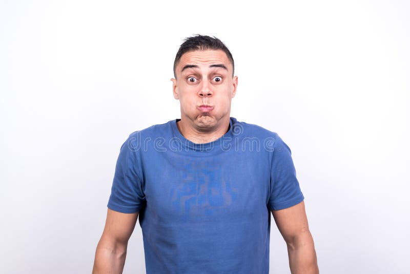 Man about to throw up stock image. Image of caucasian - 178686449