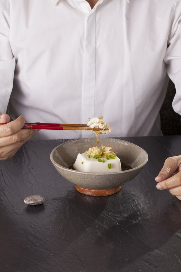 Man and tofu stock photo. Image of healthy, nutrition - 68373126