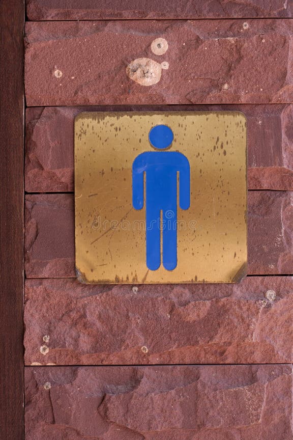 Man Toilet Label stock image. Image of restroom, rest - 22941347