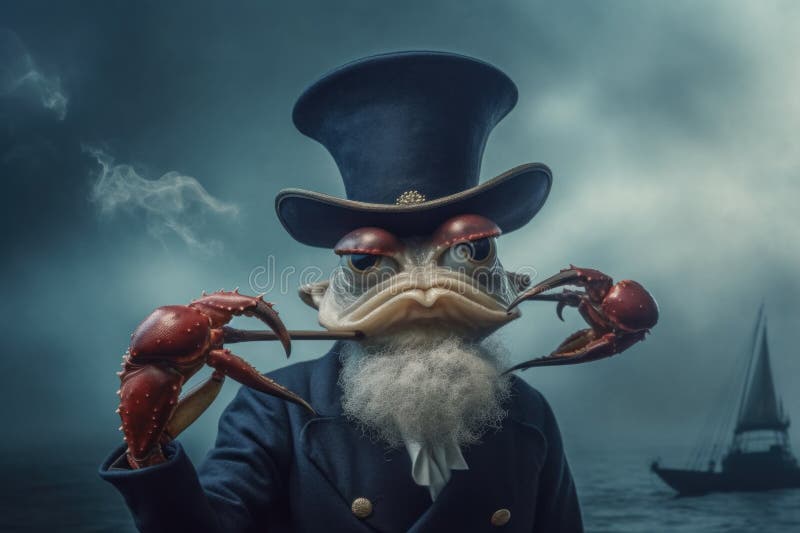 Crab Person Stock Illustrations – 561 Crab Person Stock Illustrations ...