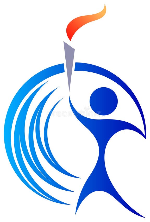 Man Running Olympic Torch Stock Illustrations – 89 Man Running Olympic ...