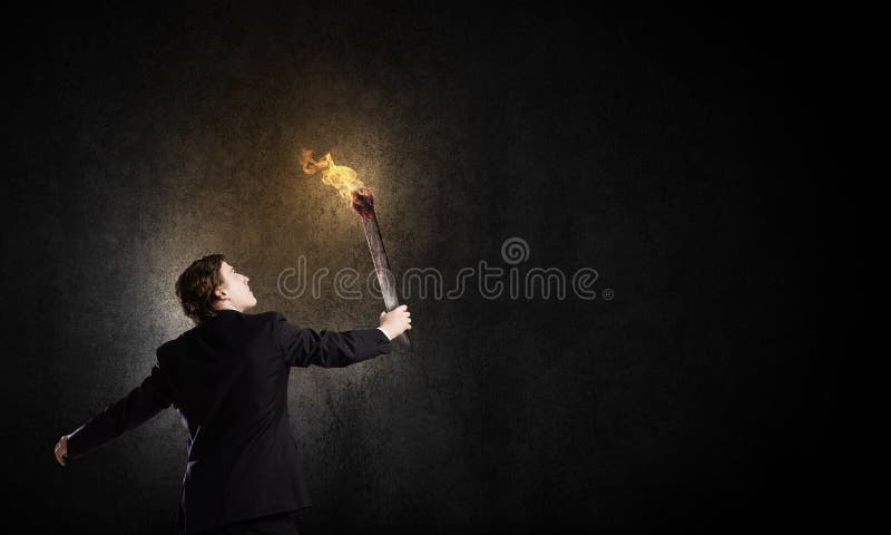 687 Man Holding Torch Light Stock Photos - Free & Royalty-Free Stock ...