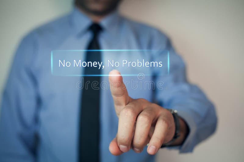 No money, no problems stock photo. Image of background - 112567458