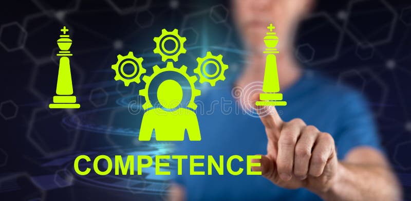 Competence mind map sketch stock image. Image of productivity - 93762077