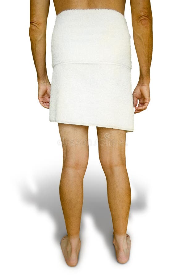 Man in towel stock image. Image of towel, body, showered - 3042603