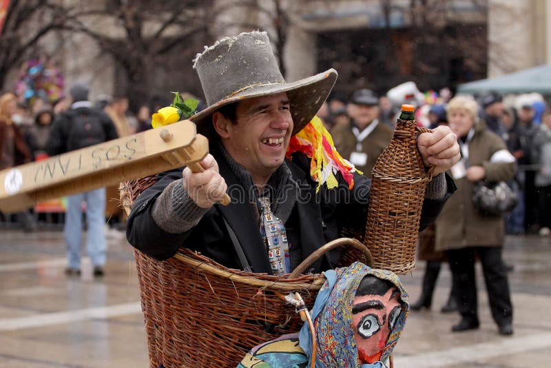 Man in Traditional Masquerade Costume Editorial Stock Photo - Image of ...