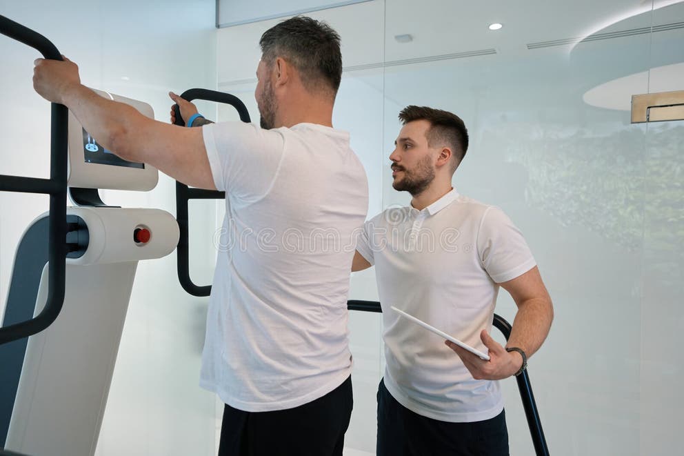 Man Training on Multi-axis Motorized Platform Supervised by Physical ...