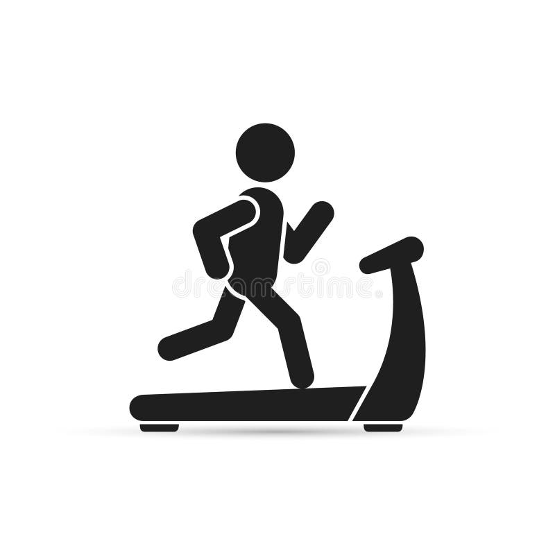 Treadmill Walking Male Stock Illustrations – 321 Treadmill Walking Male ...