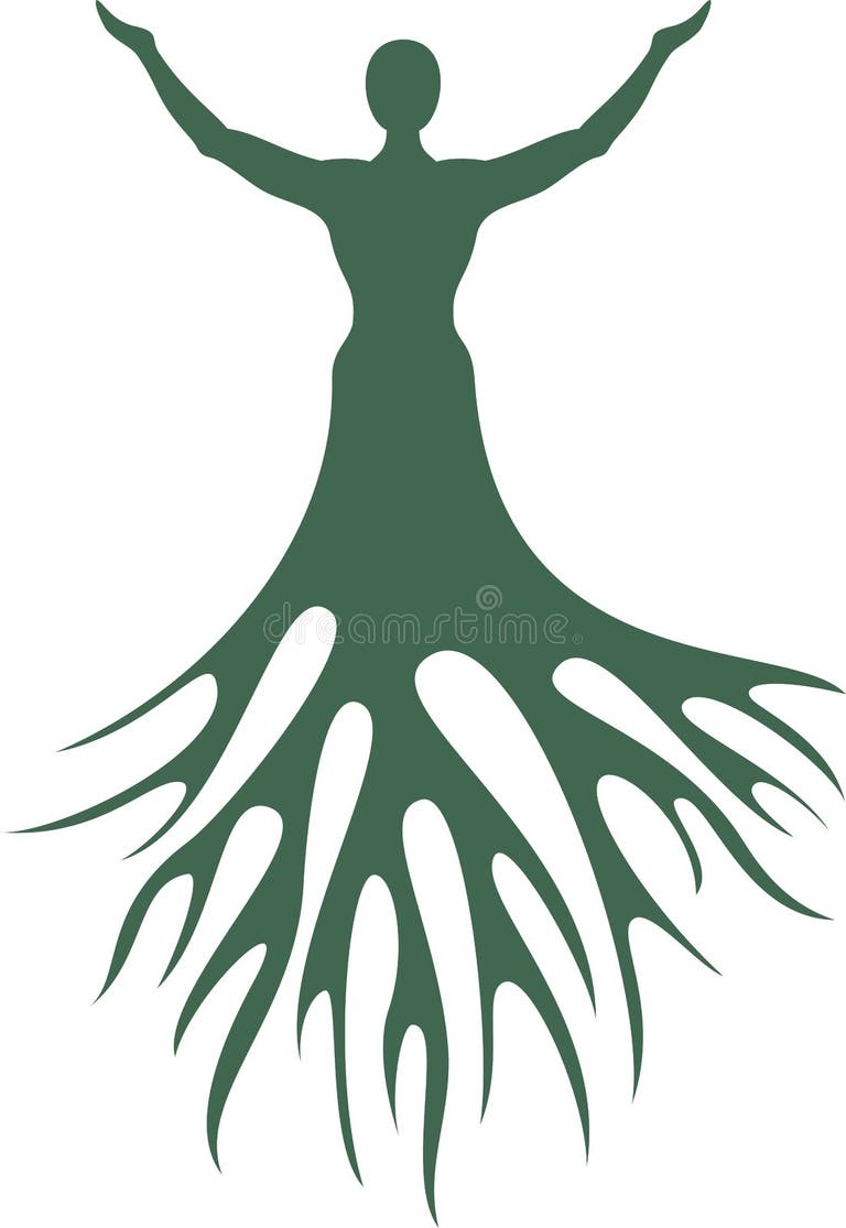 Man Tree Roots Stock Illustrations – 1,021 Man Tree Roots Stock ...