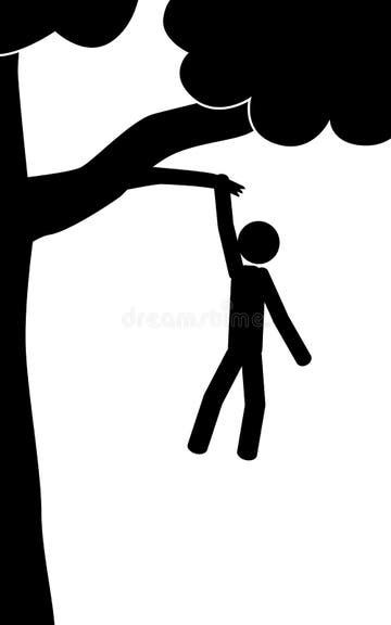 Stick Man Tree Branch Stock Illustrations – 81 Stick Man Tree Branch ...