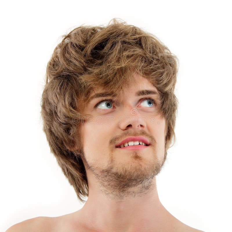 Handsome Man - Man Isolated on Black Background Stock Photo - Image of ...