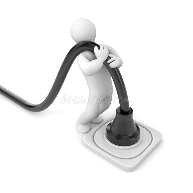 Do Not Remove Plug Symbol Sign, Vector Illustration, Isolate on White ...