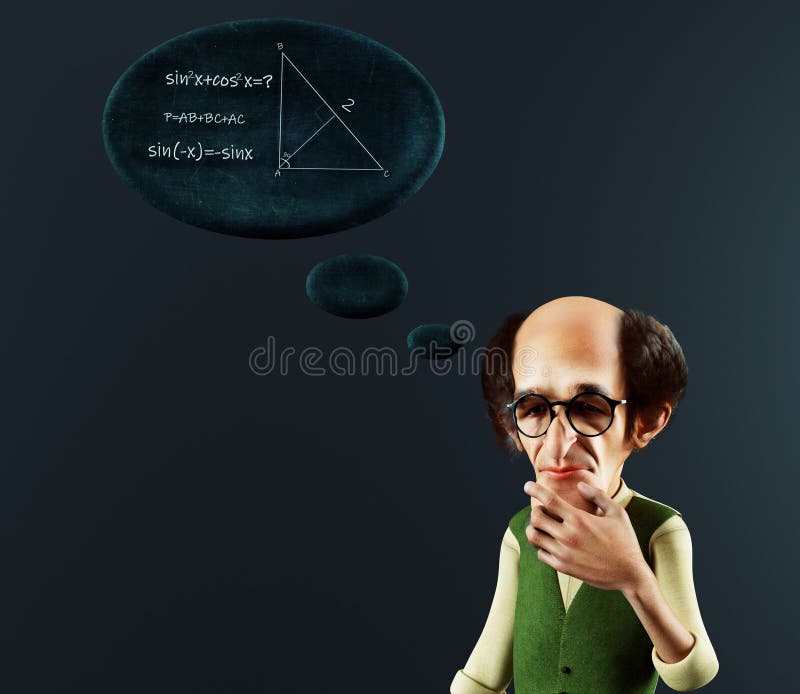 Math Problems Man Stock Illustrations – 16 Math Problems Man Stock ...