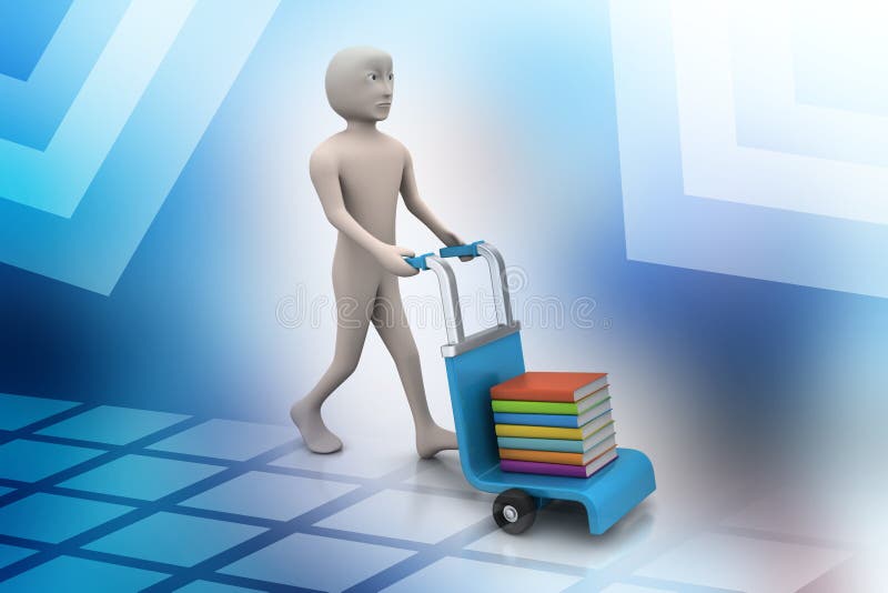 Delivering Books Stock Illustrations – 104 Delivering Books Stock ...