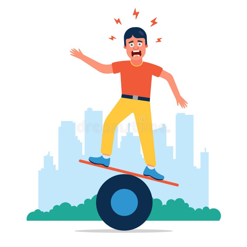 Businessman Life Not Balance Stock Illustrations – 11 Businessman Life ...