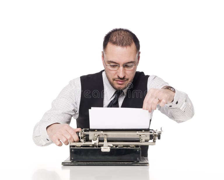 918 Old Man Writing Typewriter Stock Photos - Free & Royalty-Free Stock ...