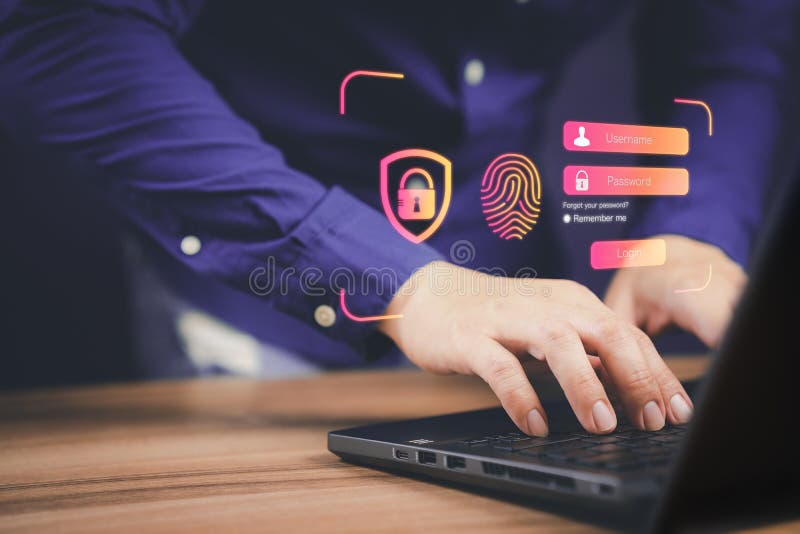 Secure Ssl Encryption Logo, Secure Connection Icon Vector Illustration Stock Illustration ...